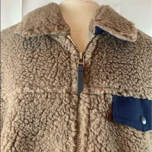 Goodfellow & Co | Jackets & Coats | Mens Goodfellow Brown Fleece Sherpa ...